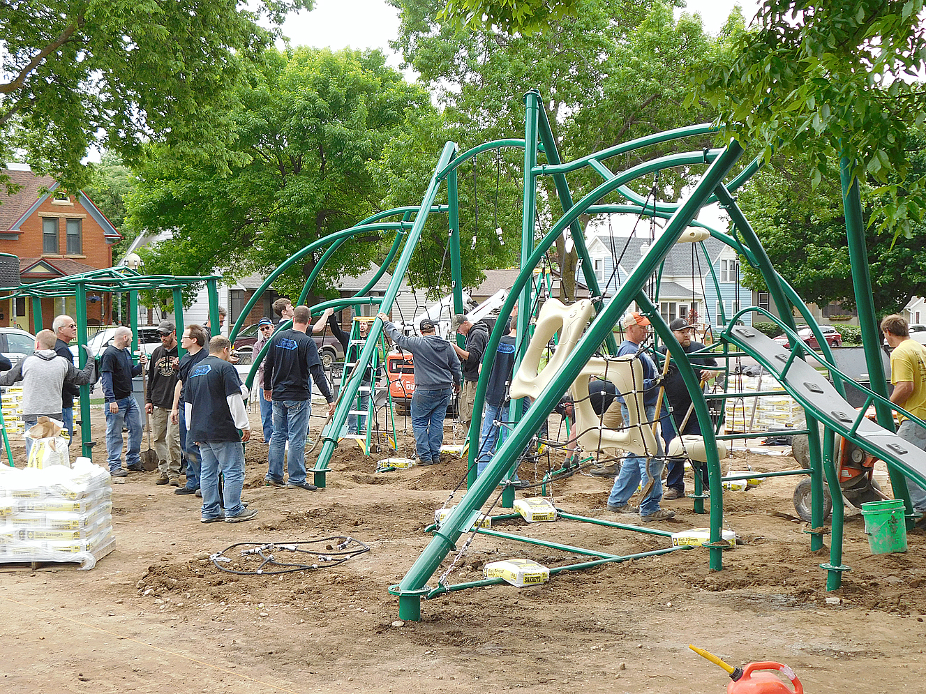 Playground project at St. Anthony’s | News, Sports, Jobs - The Journal